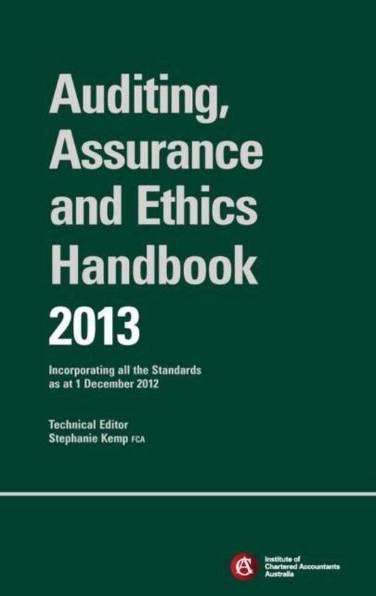 Chartered Accountants Auditing & Assurance Handbook + Wiley ...