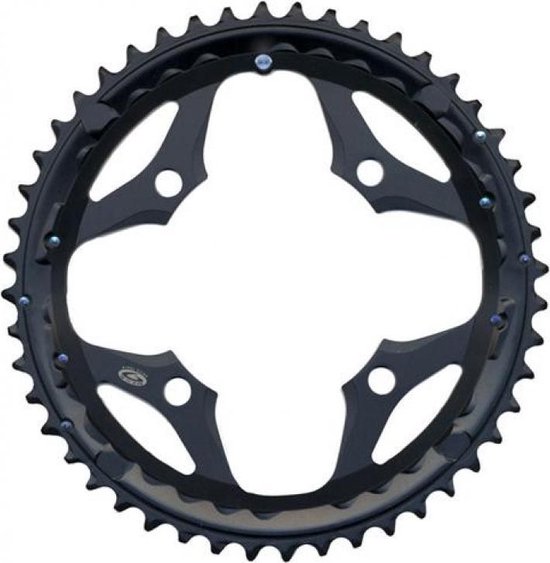 Shimano kettingblad SLX 44T 9SP 104 mm zwart | bol.com