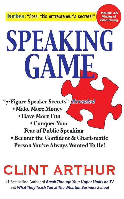 Speaking Game (ebook), Clint Arthur | 9780692052969 | Boeken | bol.com