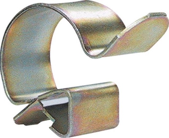 JMV spantklem, doos a 100 stuks, voor buis 15-21mm, flensdikte spant 2 ...