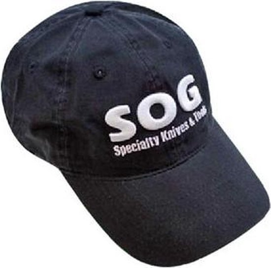 SOG Baseball Cap Black Caps Zwart | bol