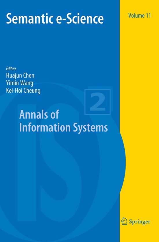 Annals of Information Systems 11 - Semantic e-Science (ebook ...
