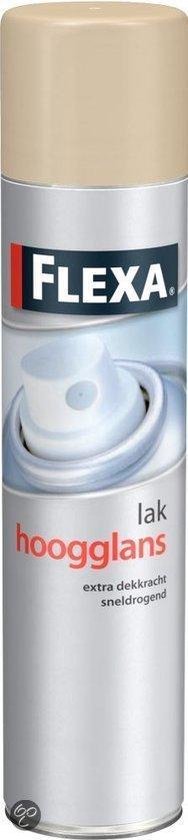 Flexa Spuitlak Hoogglans Beige 400 Ml | bol