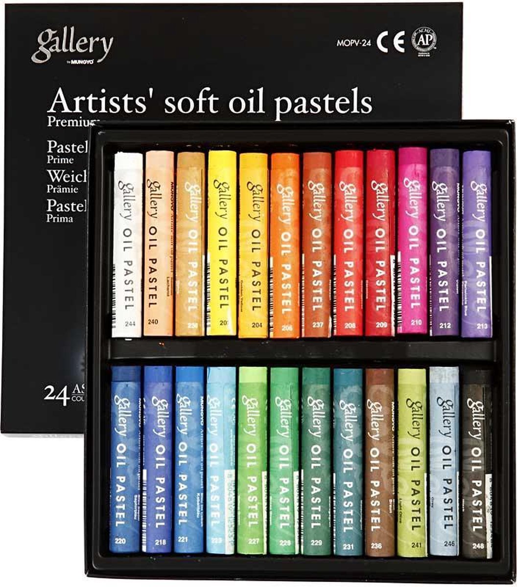 Gallery - Premium Oil Pastel (24 pcs) | bol.com