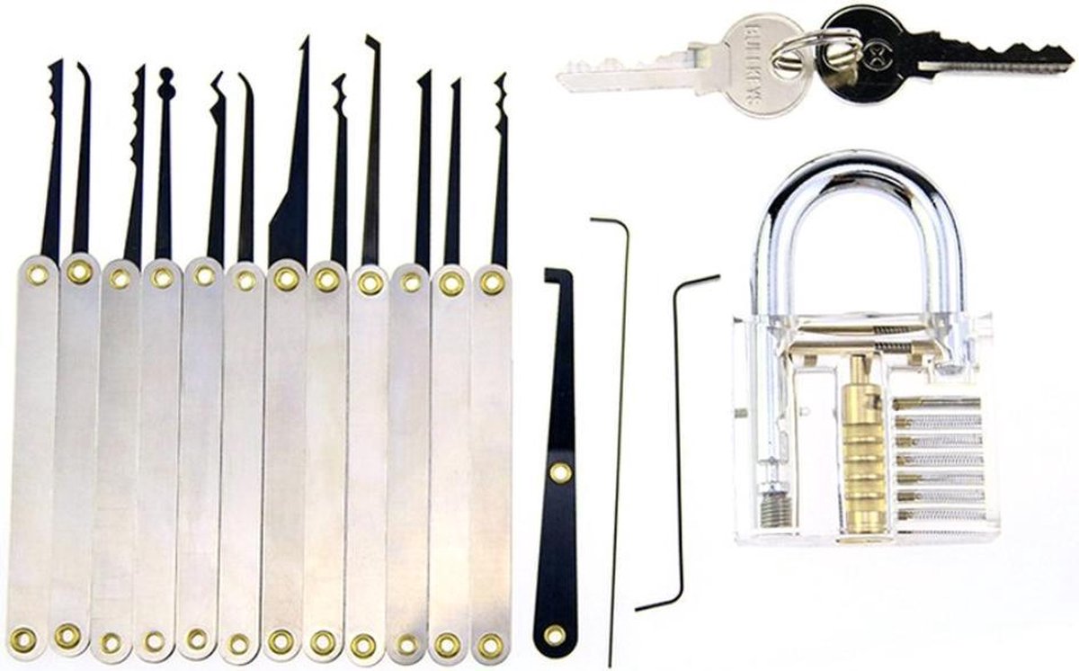 Uitgebreide Lock Pick set voor beginners en gevorderden – Lockpick ...