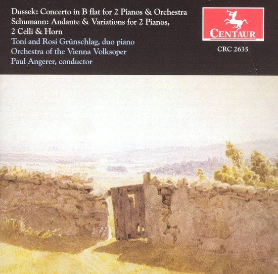 Dussek: Concerto for 2 Pianos; Schumann: Andante & Variations, Paul ...