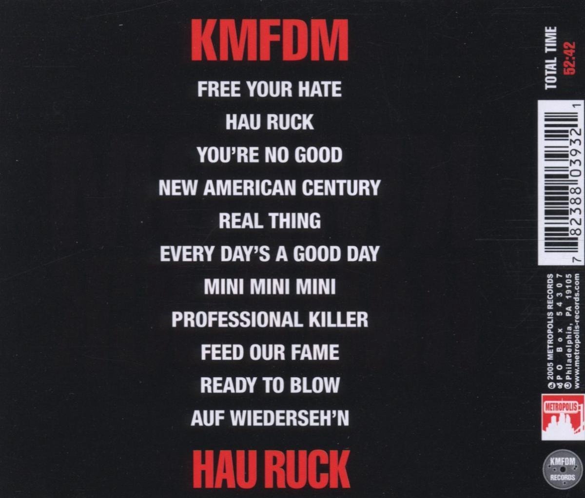 Kmfdm - Hau Ruck, Kmfdm | Muziek | bol.com