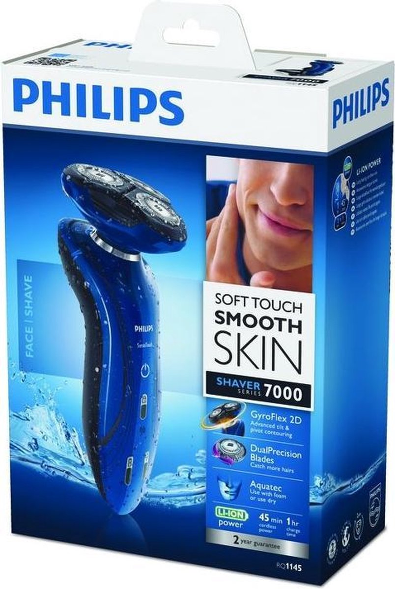 Philips SHAVER Series 7000 SensoTouch Rasoir électrique 100 % étanche ...