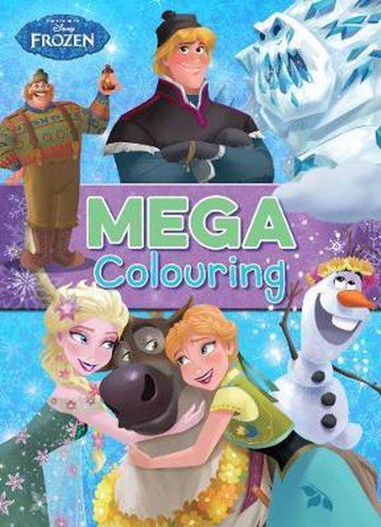Disney Frozen Mega Colouring, Parragon Books Ltd | 9781474870719 ...