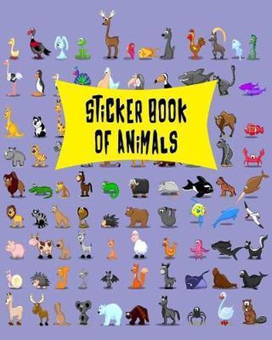 Sticker Book of Animals | bol.com