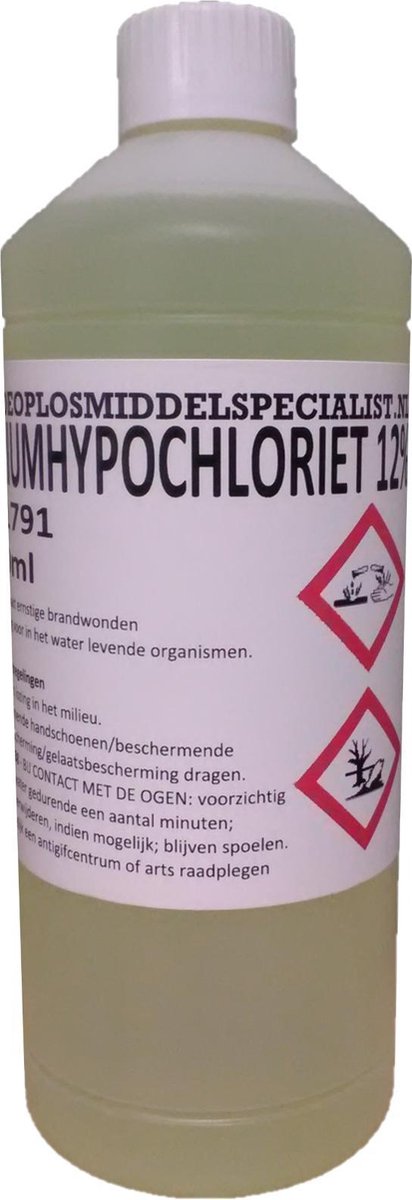 1000ml Natriumhypochloriet 12.5% | bol.com