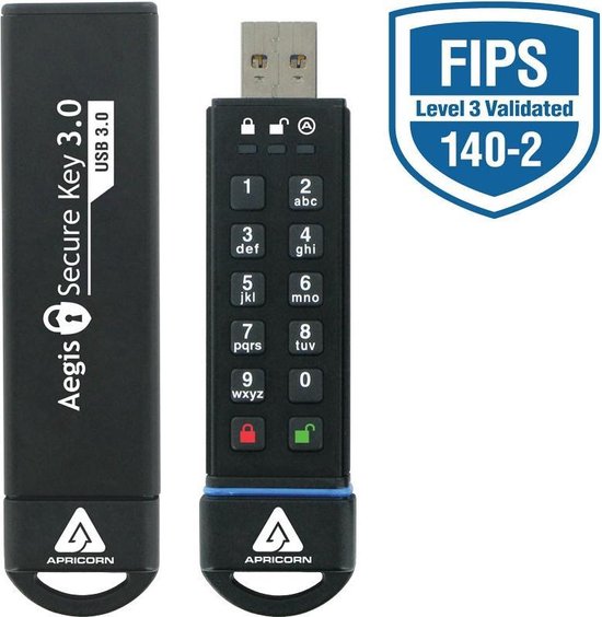 Apricorn Secure Key - USB-stick - 16 GB | bol