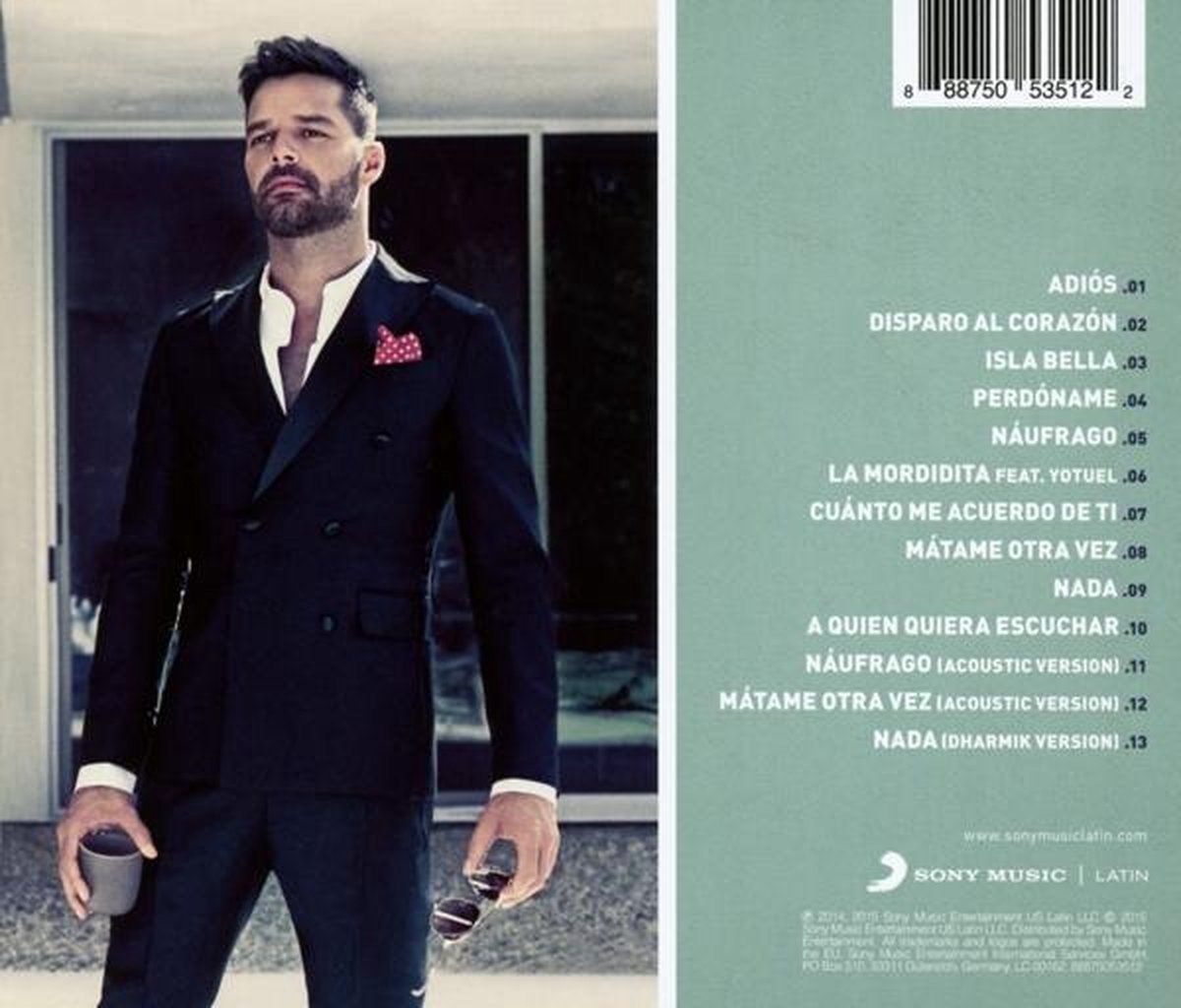 Ricky Martin - A Quien Quiera Escuchar, Ricky Martin | CD (album ...