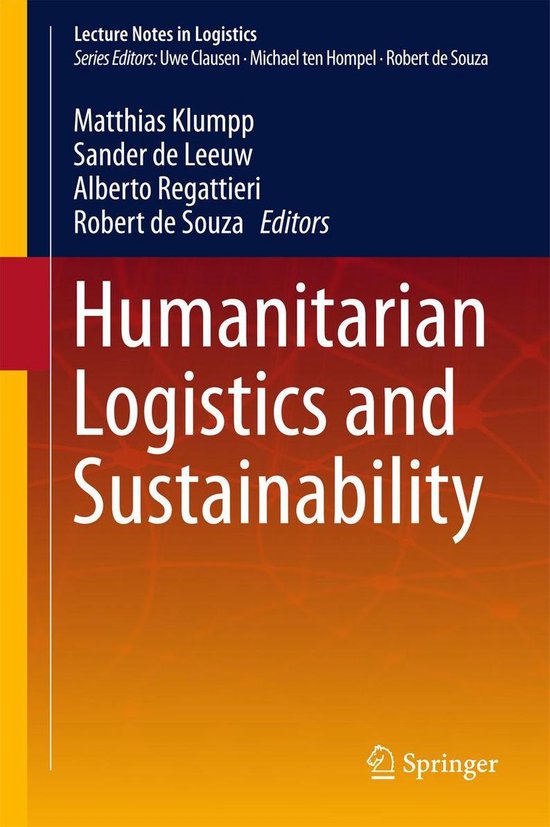 Lecture Notes in Logistics - Humanitarian Logistics and Sustainability ...
