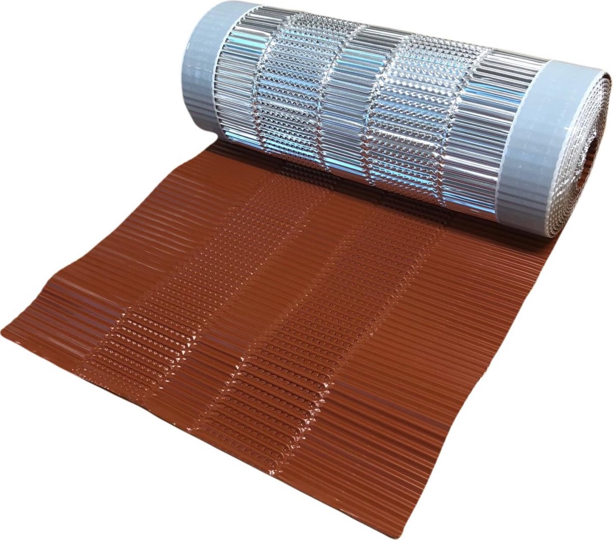 Aluminium hoekvorstband - ondervorst - ruiterrol 5 meter 40 cm breed ...