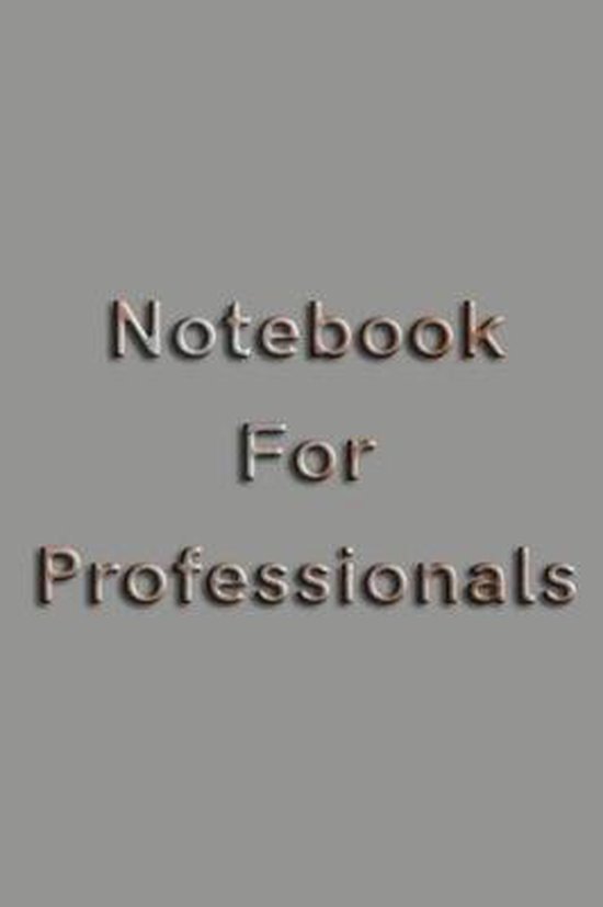Notebook for Professionals | bol.com
