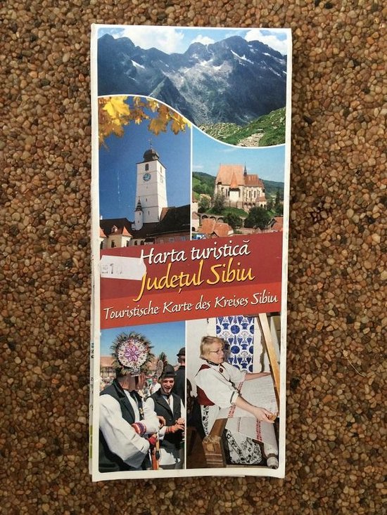 Harta turistica Judetul Sibiu (Touristische Karte des Kreises Sibiu) | bol.com