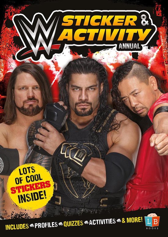 WWE Sticker and Activity Annual | 9781912342167 | Boeken | bol.com