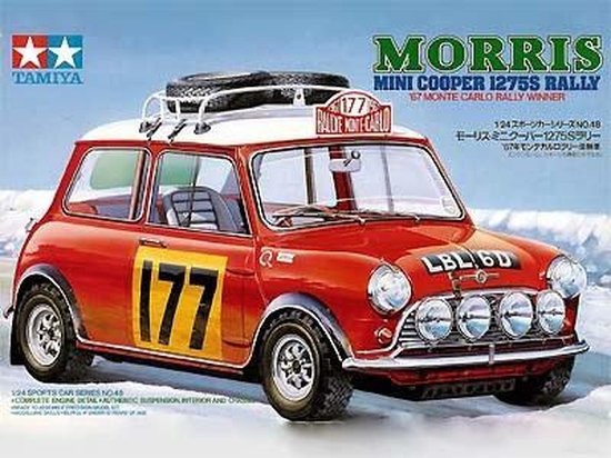 Tamiya Morris Mini Cooper 1275S Rally Monte Carlo 1/24 | bol