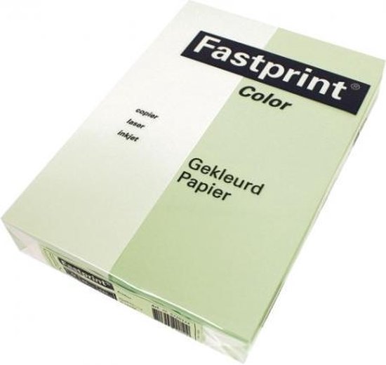 Kopieerpapier Fastprint A4 80gr appelgroen 500vel | bol