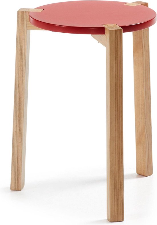 Elroy Side Table - Bijzettafel Rood | bol.com