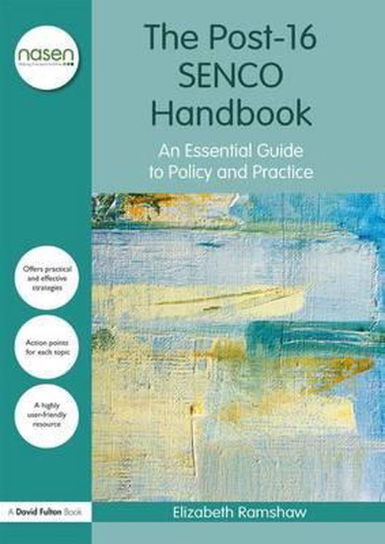 The Post-16 Senco Handbook | 9781138654655 | Elizabeth Ramshaw | Boeken ...
