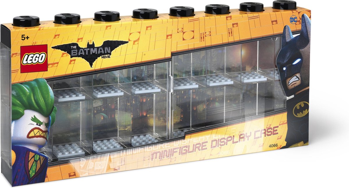 LEGO - Batman Opbergbox voor 16 Minifigure - Zwart | bol.com