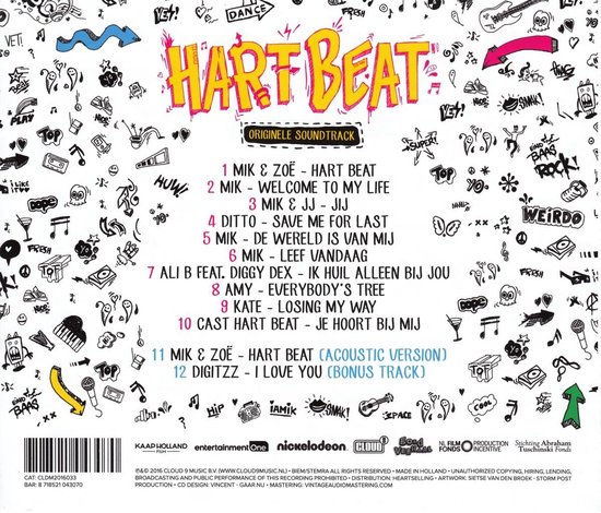 Hart Beat (CD), various artists | CD (album) | Muziek | bol.com