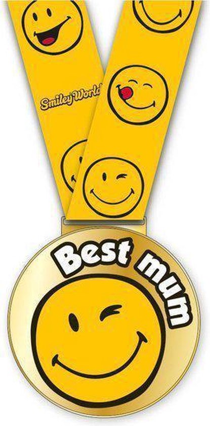 Smiley Medal Best Mum | bol.com