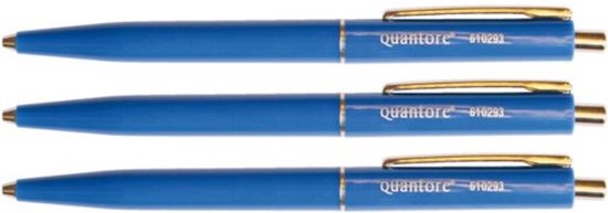 Quantore balpen medium Blauw - 1 stuk | bol