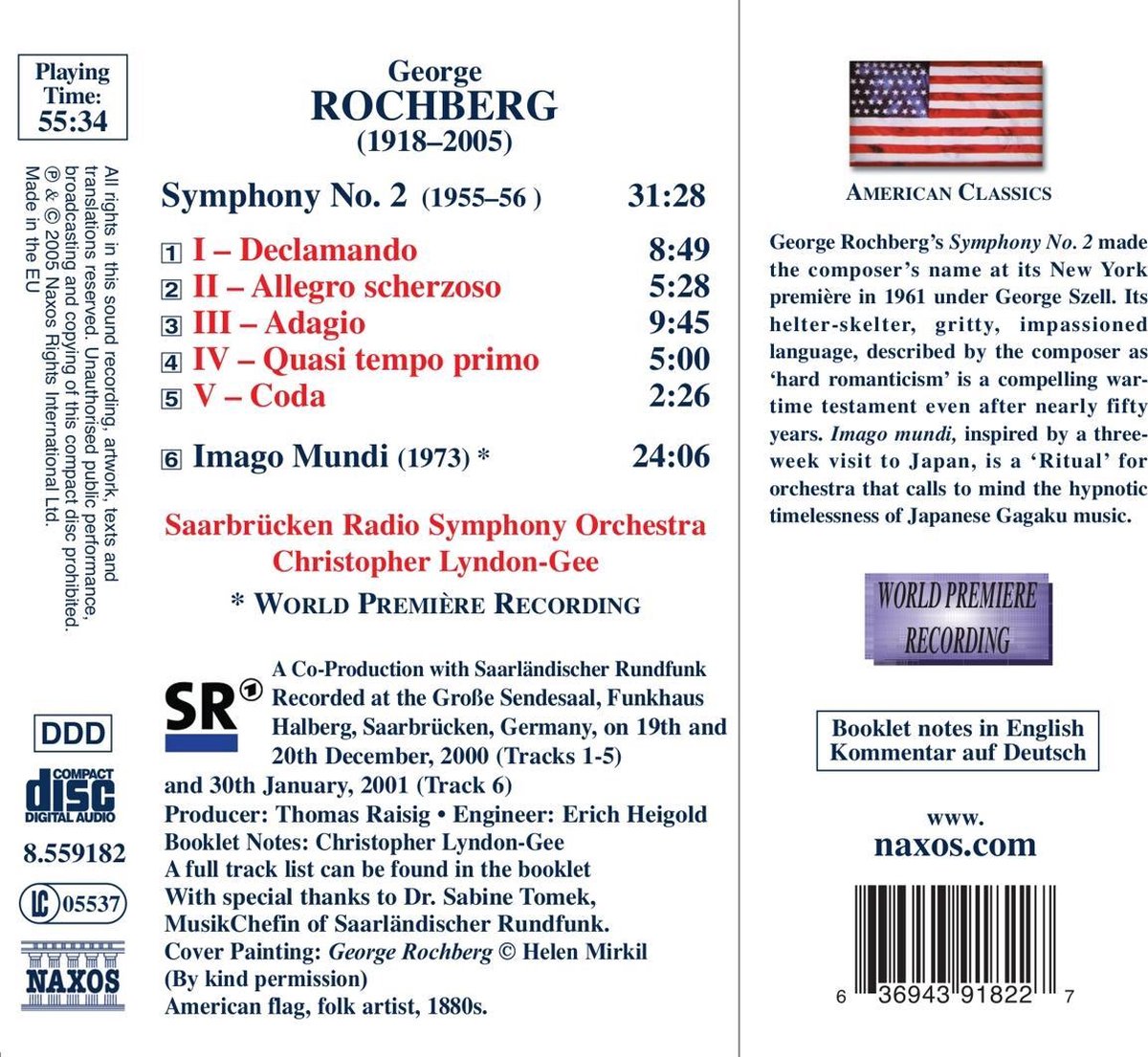 Deutsche Radio Philharmonie Saarbrücken, Christopher Lyndon-Gee ...