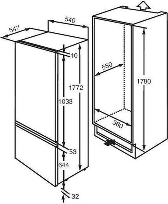 Zanussi Koel/vriescombinatie ZBB3294 | bol