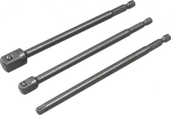 Hofftech Boormachine Verloop Naar Dop 1/4", 3/8", 1/2" x 150 mm. | bol.com