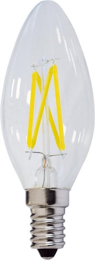 Led Filament Kaarslamp 4w E14 C35 Kaars 220v 3000k Warm Wit