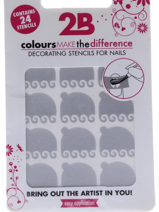 2B Colours Make The Difference decorating Stickers for nails Ref 18301 ...