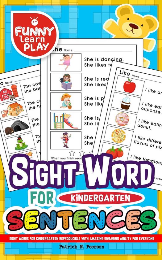 Sight Word Books 1 - Sight Words for Kindergarten (ebook), Patrick N ...