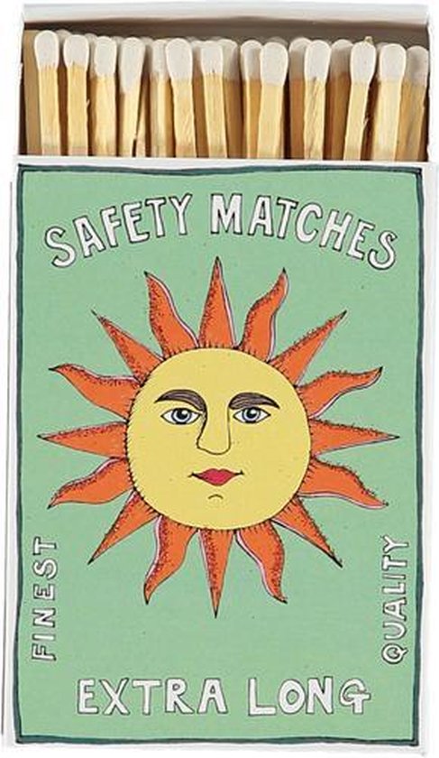 Archivist – The Sun Matchbox - Luxe Lucifers - Woondeco | bol