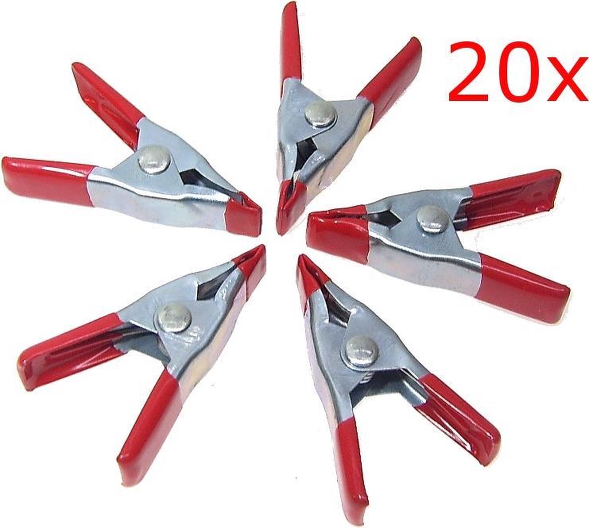 20X Mini markt klemmen Zeil klem lijmklem klein 5 cm | bol