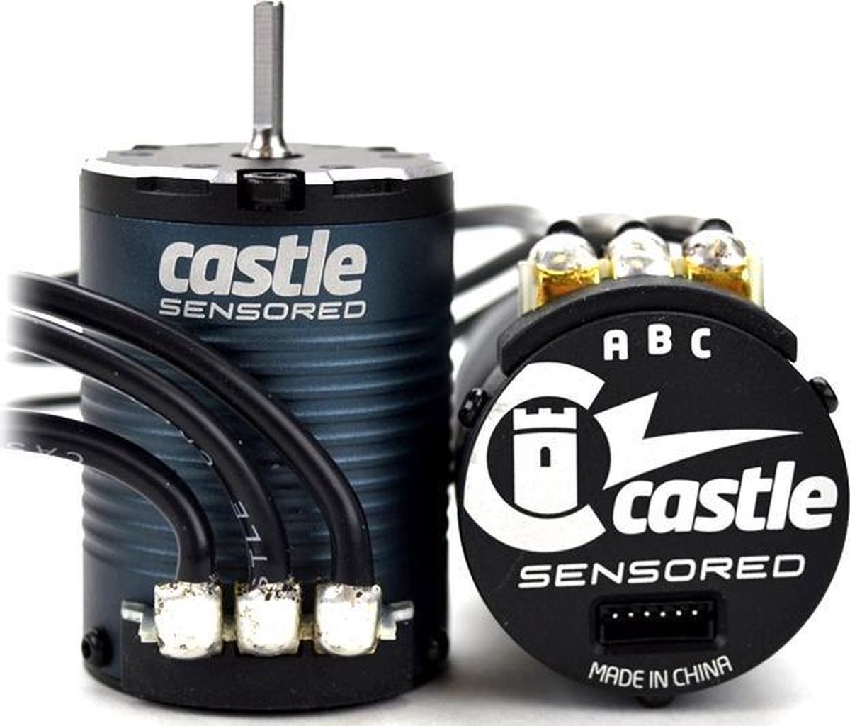 Castle Creations - Brushless motor 1406-2280KV - 4-POLE - Sensored ...