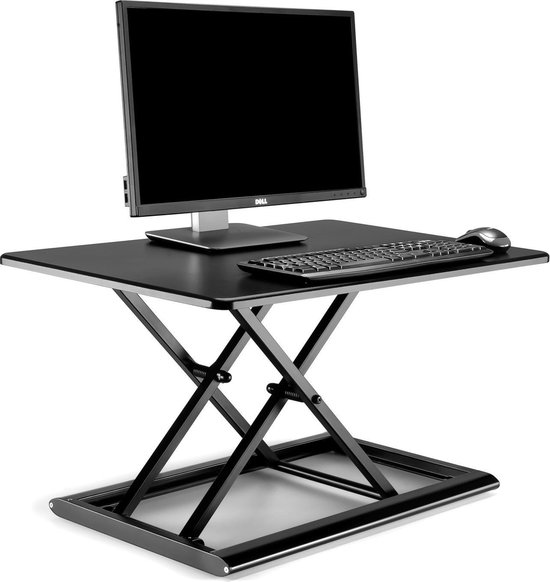 ErgoLine Bureau Verhoger - Zit Sta Bureau | Zwart | bol.com