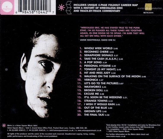 Greatest Stiffs, Wreckless Eric | CD (album) | Muziek | bol.com