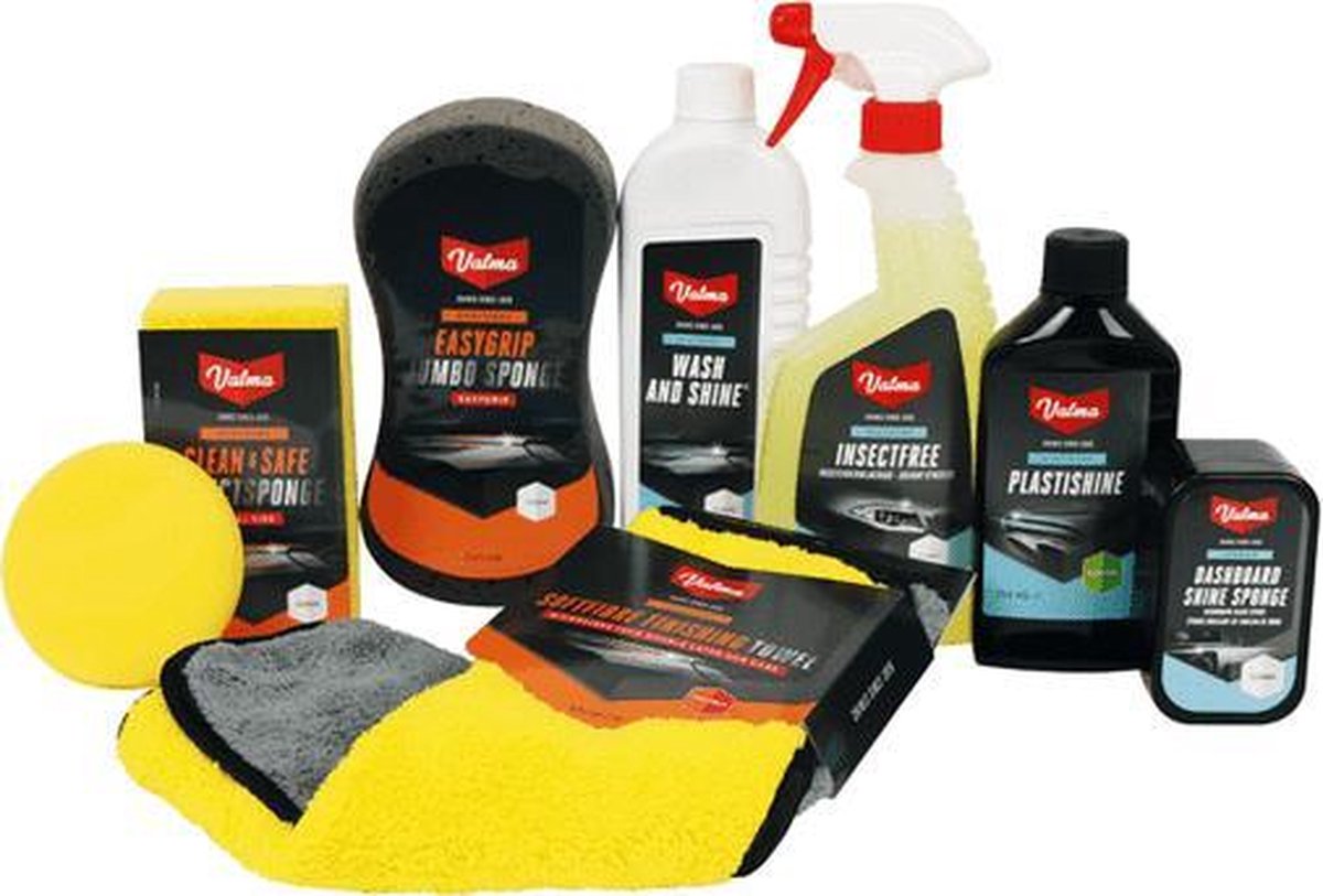 bol.com | Valma V04 Poetsemmer - Autopoets pakket - Autoshampoo