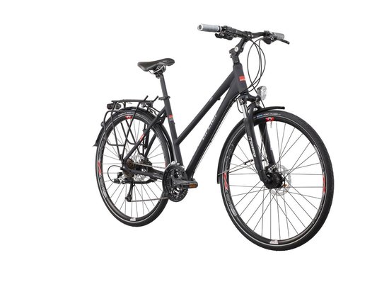 Ortler Chur toerfiets dames zwart Framemaat 48 cm | bol.com