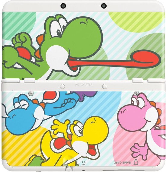 New Nintendo 3DS Coverplate 028 Multicolor Yoshi's | bol.com