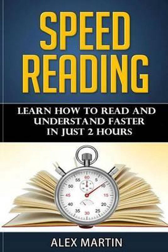 Speed Reading | 9781519746177 | Alex Martin | Boeken | bol.com