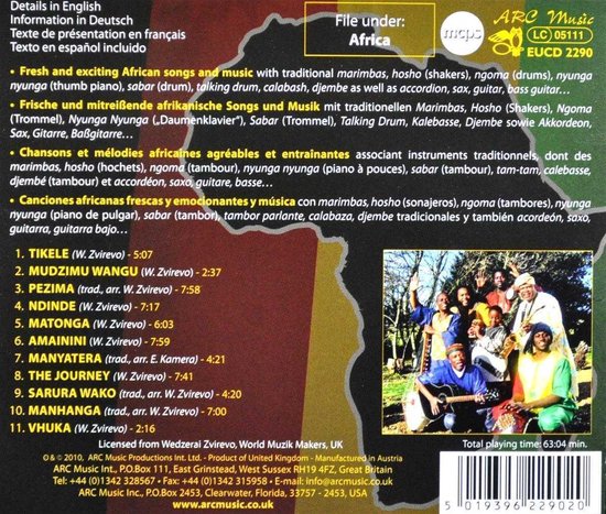 Pan-African Music: Vibrant Acoustics Celebrating, Batani | Muziek | bol