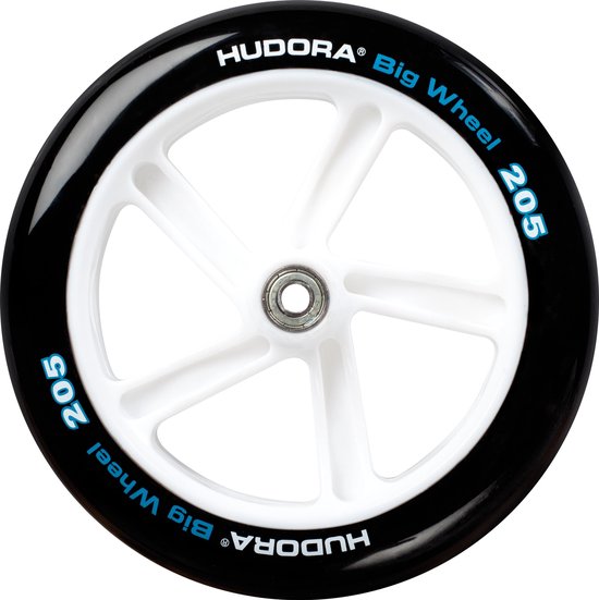 HUDORA Scooter Big Wheel Step RX205 - Zwart/Blauw | bol