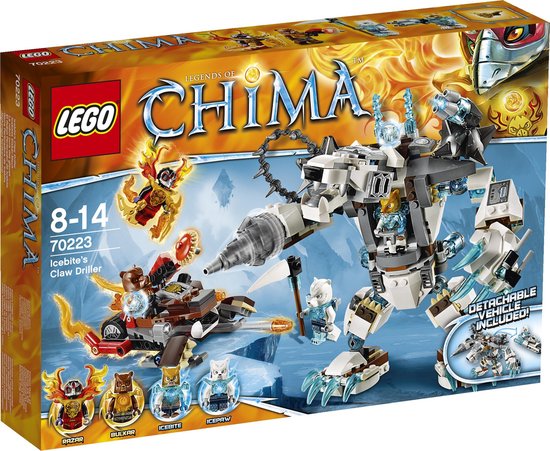 LEGO Chima Icebite’s Drilklauw - 70223 | bol