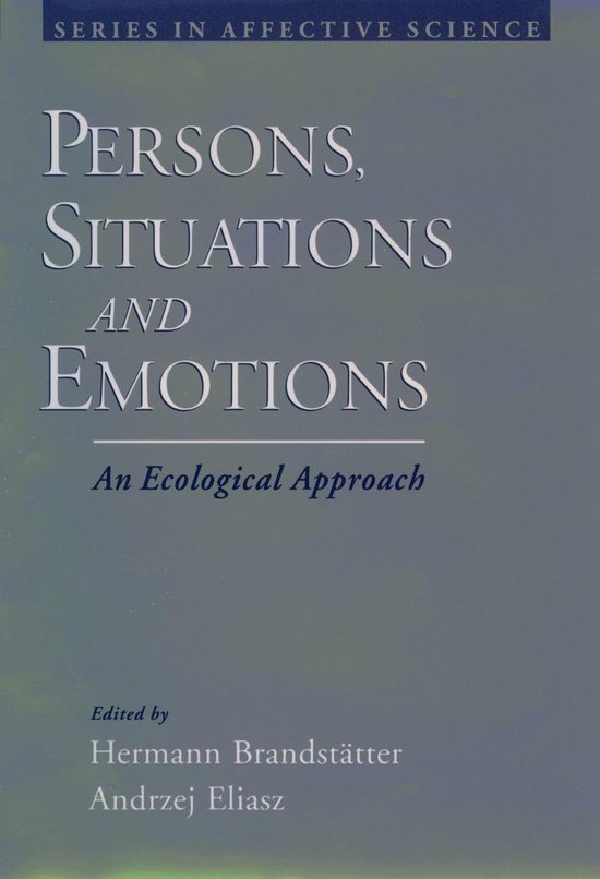 Series in Affective Science - Persons, Situations, and Emotions (ebook ...