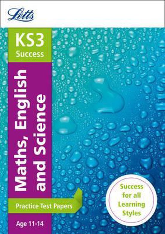 KS3 Maths, English and Science Practice Test Papers (Letts KS3 Revision ...